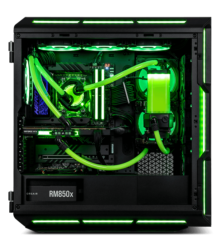 PCSPECIALIST - Water Cooled PCs mit LIQUID SERIES