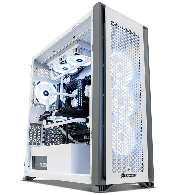 PCSPECIALIST - Water Cooled PCs mit LIQUID SERIES