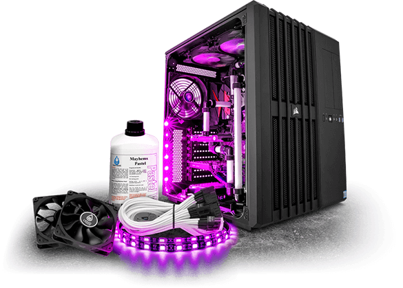 PCSPECIALIST - Water Cooled PCs mit LIQUID SERIES